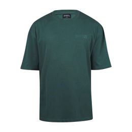 T-Shirt DROPSIZE "Dropsize Herren Heavy Overisze HD Print T-Shirt", Jungen, Gr. L, gr&uuml;n, 100% Baumwolle, bedruckt, oversize, Rundhals, Shirts T-Shirt