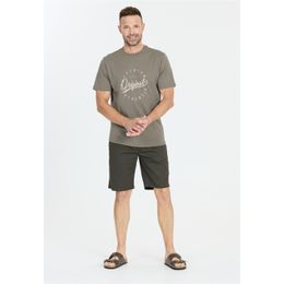 T-Shirt NOU "Radomi", Jungen, Gr. L, olivgr&uuml;n, 100% Baumwolle, unifarben, normal, Rundhals, Shirts T-Shirt, Schmucklos