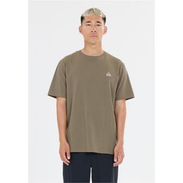 T-Shirt SOS "Mera", Jungen, Gr. L, olivgr&uuml;n, 96% Baumwolle, 4% Elasthan, unifarben, normal, Rundhals, Shirts T-Shirt, mit weichem Baumwoll-Touch