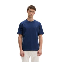 Marc O'Polo T-Shirt MARC O'POLO "aus reiner Bio-Baumwolle", Jungen, Gr. XXL, iris ink, Obermaterial: 100% Baumwolle, unifarben, Basic, regular fit, Rundhals, normaler Saum, Shirts T-Shirt