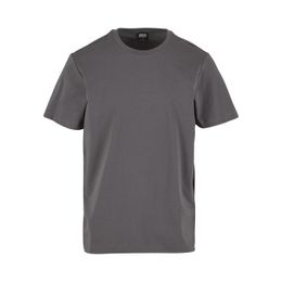 T-Shirt Urban Classics "Urban Classics Sorona Regular Tee", Jungen, Gr. M, magnet, 70% Baumwolle, 30% Polyester (Sorona), unifarben, normal, Rundhals, Shirts T-Shirt