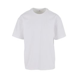 T-Shirt Urban Classics "Urban Classics Heavy Basic Loose Tee", Jungen, Gr. L, wei&szlig;, 100% Baumwolle, unifarben, loose fit, ohne Ausschnitt, Shirts T-Shirt