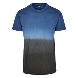 Urban Classics Herren T-Shirt "Urban Classics Herren Dip Dyed Tee"midnightnavy, schwarz, Gr. M, 100% Baumwolle, Shirts