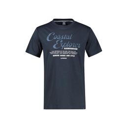 T-Shirt Lerros "T-Shirt aus 100 % Baumwolle, gro&szlig;e Gr&ouml;&szlig;en", Jungen, Gr. 4XL, classic navy, 100% Baumwolle, Rundhals, Shirts T-Shirt