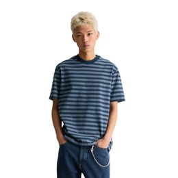 Marc O'Polo T-Shirt MARC O'POLO DENIM "aus reiner Bio-Baumwolle", Jungen, Gr. L, dunkelblau, Obermaterial: 100% Baumwolle, unifarben, Basic, relaxed fit, Rundhals, normaler Saum, Shirts T-Shirt