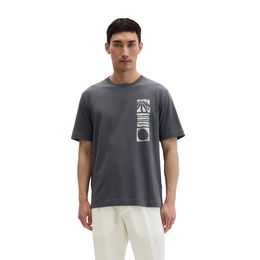Marc O'Polo T-Shirt MARC O'POLO "aus reiner Bio-Baumwolle", Jungen, Gr. L, faded blau, Obermaterial: 100% Baumwolle, unifarben, Basic, regular fit, Rundhals, Shirts T-Shirt