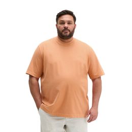 Marc O'Polo T-Shirt MARC O'POLO "mit saisonalem R&uuml;ckenprint", Jungen, Gr. 4XL, faded coral, Obermaterial: 100% Baumwolle, unifarben, Basic, regular fit, Rundhals, normaler Saum, Shirts T-Shirt