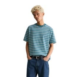 Marc O'Polo T-Shirt MARC O'POLO DENIM "aus reiner Bio-Baumwolle", Jungen, Gr. L, dunkelgr&uuml;n, Obermaterial: 100% Baumwolle, unifarben, Basic, relaxed fit, Rundhals, normaler Saum, Shirts T-Shirt