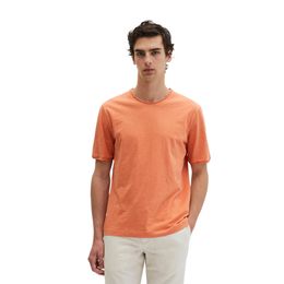 Marc O'Polo T-Shirt MARC O'POLO "aus weichem Slub-Jersey", Jungen, Gr. L, faded coral, Obermaterial: 100% Baumwolle, unifarben, Basic, regular fit, Rundhals, normaler Saum, Shirts T-Shirt