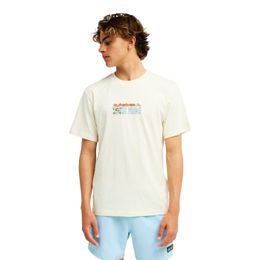 T-Shirt Quiksilver "One Piece Pirates Island", Jungen, Gr. S, bone wei&szlig;, Obermaterial: 100% Baumwolle., Shirts T-Shirt