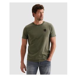 PME-Legend T-Shirt PME LEGEND, Jungen, Gr. 5XL, ivy gr&uuml;n, Jersey, Obermaterial: 100% Baumwolle, normal normal, Rundhals, Shirts T-Shirt, Garment dye - F&auml;rbung
