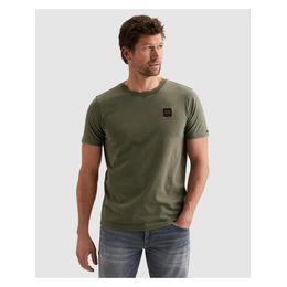 PME-Legend T-Shirt PME LEGEND, Jungen, Gr. 4XL, ivy gr&uuml;n, Jersey, Obermaterial: 100% Baumwolle, normal normal, Rundhals, Shirts T-Shirt, Garment dye - F&auml;rbung
