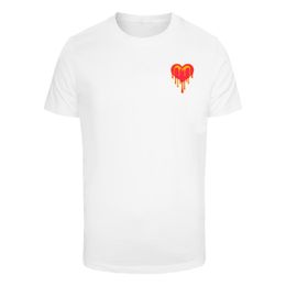 T-Shirt MisterTee "MisterTee Cheese Lovers Club Tee", Jungen, Gr. L, wei&szlig;, 100% Baumwolle, bedruckt, normal, Rundhals, Shirts T-Shirt