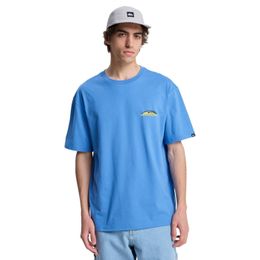 T-Shirt Quiksilver "EV Fade Spectrum", Jungen, Gr. M, blau (riviera), Obermaterial: 70% Baumwolle, 30% Baumwolle., Shirts T-Shirt
