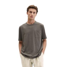 Marc O'Polo T-Shirt MARC O'POLO "aus weichem Slub-Jersey", Jungen, Gr. XXL, schwarz nickle, Obermaterial: 100% Baumwolle, unifarben, Basic, regular fit, Rundhals, Shirts T-Shirt