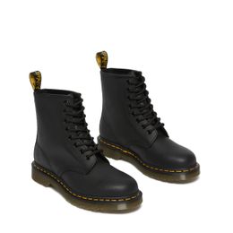 Schn&uuml;rboots Dr. Martens "1460", Damen, Gr. 37, schwarz greasy, Leder, Schuhe Schn&uuml;rboots, Blockabsatz, Schn&uuml;rstiefelette mit typischer Rahmennaht