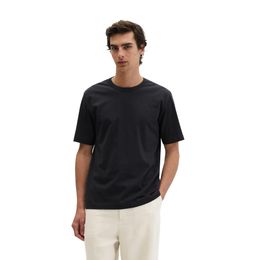 Marc O'Polo MARC O'POLO Herren T-Shirt "aus hochwertiger Bio-Baumwolle"schwarz navy, Basic, Gr. XS, unifarben, Obermaterial: 100% Baumwolle, Shirts
