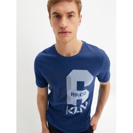 Kurzarmshirt Catamaran "Freizeitshirt", Jungen, Gr. 48/50, royalblau, bedruckt, 95% Baumwolle, 5% Elasthan, bedruckt, gemustert, unifarben, Rundhals, Shirts