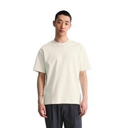 Marc O'Polo Herren T-Shirt "aus reiner Bio-Baumwolle"silky wei&szlig;, Basic, Gr. XXL, MARC O'POLO DENIM, unifarben, Obermaterial: 100% Baumwolle, Shirts