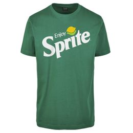 T-Shirt Merchcode "Merchcode Herren Sprite Logo Tee", Jungen, Gr. S, gr&uuml;n (forestgr&uuml;n), 100% Baumwolle, unifarben, normal, Rundhals, Shirts T-Shirt