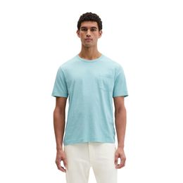 Marc O'Polo T-Shirt MARC O'POLO "aus weichem Slub-Jersey", Jungen, Gr. L, midnight moss, Obermaterial: 100% Baumwolle, unifarben, Basic, regular fit, Rundhals, Shirts T-Shirt