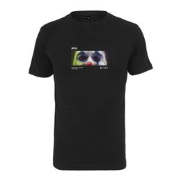 Kurzarmshirt MisterTee "MisterTee Herren Please Tee", Jungen, Gr. M, schwarz, 100% Baumwolle, bedruckt, normal, Rundhals, Shirts