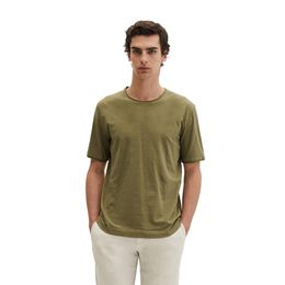 Marc O'Polo T-Shirt MARC O'POLO "aus weichem Slub-Jersey", Jungen, Gr. L, fresh seaweed, Obermaterial: 100% Baumwolle, unifarben, Basic, regular fit, Rundhals, normaler Saum, Shirts T-Shirt