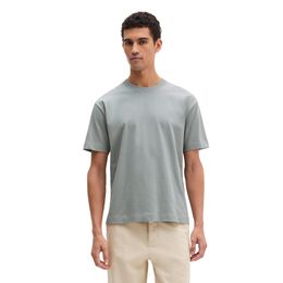Marc O'Polo T-Shirt MARC O'POLO "aus schwerem Bio-Baumwoll-Jersey", Jungen, Gr. M, griffin, Obermaterial: 100% Baumwolle, unifarben, Basic, loose fit, Rundhals, Shirts T-Shirt