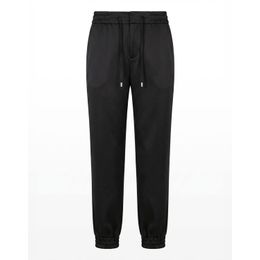 Jogginghose Philipp Plein "Cady Jogging Trousers Cargo Fit", M&auml;dchen, Gr. XS, US-Gr&ouml;&szlig;en, 02, schwarz, Stoff: 96% Polyester, 4% Elasthan. Futter: 65% Polyester, 35% Baumwolle, Hosen Jogginghose