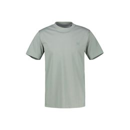 Lerros Herren T-Shirt "T-Shirt in Cool & Dry Qualit&auml;t, gro&szlig;e Gr&ouml;&szlig;en"storm grau, Gr. 5XL, 75% Baumwolle, 25% Polyester, Shirts