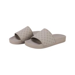 JOOP! Badepantolette JOOP, Damen, Gr. 36, taupe, Synthetik, Schuhe, Strandschuh, Sommerschuh, Badeschuh, Schlappen zum Schlupfen