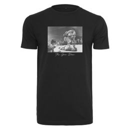 T-Shirt MisterTee "MisterTee Herren Going Down Tee", Jungen, Gr. XS, schwarz, 100% Baumwolle, bedruckt, normal, Rundhals, Shirts T-Shirt