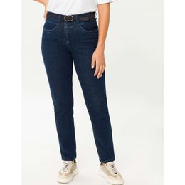 Raphaela by Brax Damen Five-Pocket-Hose Style CAREN NEW DARK BLUE, denim dunkelblau, Gr. 38K