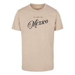 T-Shirt MisterTee "MisterTee Mexico Salt Sip Lime Tee", Jungen, Gr. L, sand, 100% Baumwolle, bedruckt, normal, Rundhals, Shirts T-Shirt