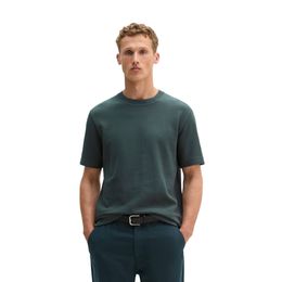 Marc O'Polo T-Shirt MARC O'POLO "aus mittelschwerem Bio-Baumwoll-Jersey", Jungen, Gr. M, mangrove, Obermaterial: 100% Baumwolle, unifarben, Basic, loose fit, Rundhals, Shirts T-Shirt