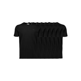 T-Shirt LINDBERGH "T-Shirt Relaxed Fit", Jungen, Gr. L, schwarz, Obermaterial: 100% Baumwolle, unifarben, l&auml;ssig geschnitten, Rundhals, Shirts T-Shirt