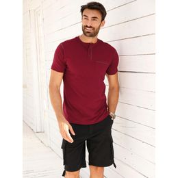 Catamaran Herren T-Shirt "T-Shirt", rot, Gr. 48, unifarben, 100% Baumwolle, Shirts
