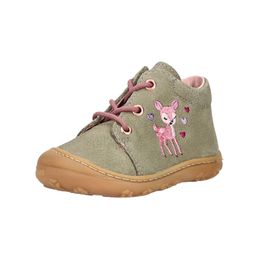 Lauflernschuh Pepino "Pepino Halbschuhe Veloursleder", Baby, Gr. 19, gr&uuml;n, Veloursleder, Schuhe Lauflernschuh