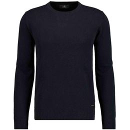 Rundhalspullover Ragman, Herren, Gr. 54, schwarz, Strick, 100% Baumwolle, Rundhals, Pullover Rundhalspullover