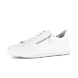 Sneaker Gabor "Sneaker low", Damen, Gr. 38, wei&szlig;, Schuhe Sneaker