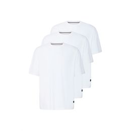 T-Shirt Blend "T-Shirt BHKriso 3 Pack", Jungen, Gr. L, wei&szlig; (3x snowwei&szlig;), Obermaterial: 70% Baumwolle CO. 30% Polyester PES., Shirts T-Shirt