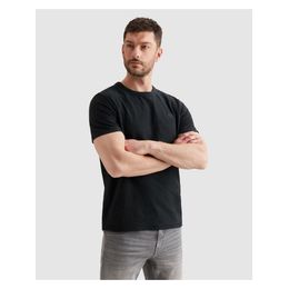 PME-Legend T-Shirt PME LEGEND "Short sleeve r-neck jacquard jersey", Jungen, Gr. L, carbon, Jersey, Obermaterial: 100% Baumwolle, unifarben, regular fit normal, Rundhals, abgesteppte Kante, Shirts T-Shirt, mit Logo Stickerei