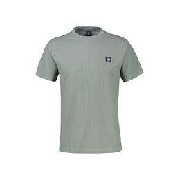 T-Shirt Lerros "T-Shirt mit Waffelstruktur in grossen Gr&ouml;&szlig;en", Jungen, Gr. 5XL, storm grau, 100% Baumwolle, Rundhals, Shirts T-Shirt