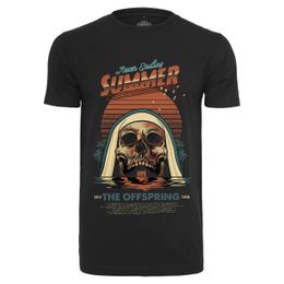 T-Shirt Merchcode "Merchcode Offspring Never Ending Summer Tee", Jungen, Gr. L, schwarz, 100% Baumwolle, bedruckt, normal, Rundhals, Shirts T-Shirt