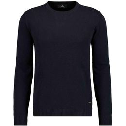 Rundhalspullover Ragman, Herren, Gr. 52, schwarz, Strick, 100% Baumwolle, Rundhals, Pullover Rundhalspullover
