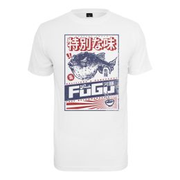 T-Shirt MisterTee "MisterTee Fugu Tee", Jungen, Gr. M, wei&szlig;, 100% Baumwolle, unifarben, normal, Rundhals, Shirts T-Shirt