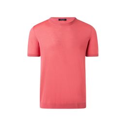 T-Shirt Maerz Muenchen "Maerz Muenchen 402900 T-Shirt Herren Bekleidung", Jungen, Gr. 48, pink, 100% Wolle (Merino), Shirts T-Shirt