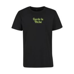 T-Shirt MisterTee "MisterTee Garde La Peche Tee", Jungen, Gr. M, schwarz, 100% Baumwolle, bedruckt, loose fit, Rundhals, Shirts T-Shirt