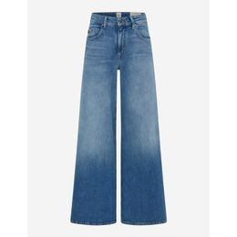 Brax Damen Five-Pocket-Hose Style MARCH USED ATLANTIC BLUE, denim blau, Gr. 32