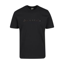 T-Shirt 883POLICE "883 Police OCKLETON T-SHIRTS", Jungen, Gr. L, schwarz, 100% Baumwolle, bedruckt, slim fit, Rundhals, Shirts T-Shirt